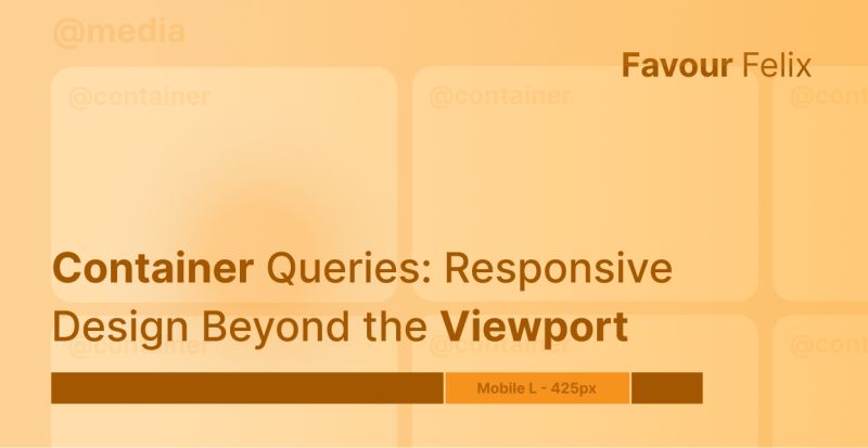 freeCodeCamp LinkedIn‘de: How to Use Container Queries – Responsive ... freeCodeCamp LinkedIn‘de: How to Use Container Queries – Responsive ...