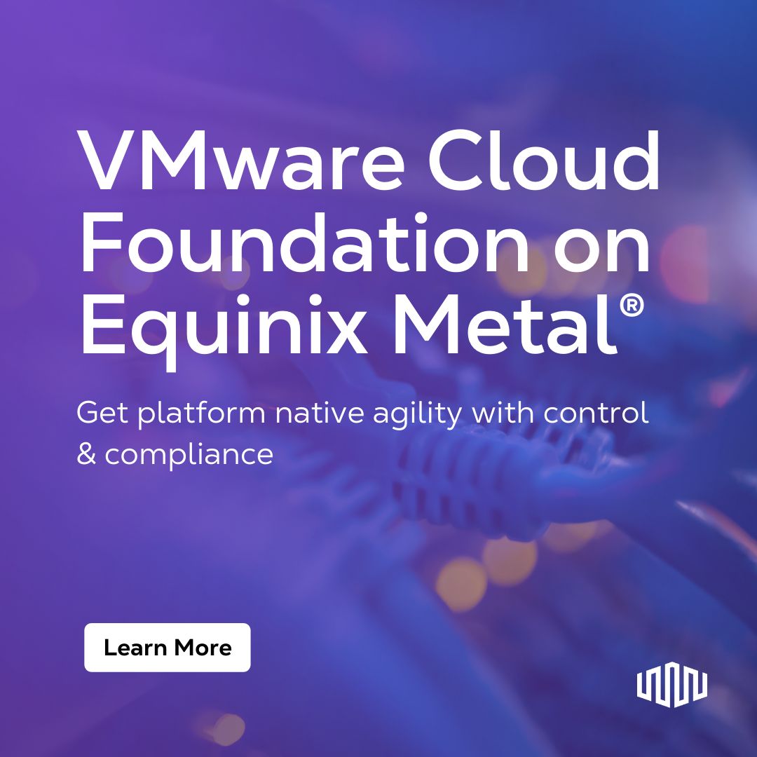 Equinix on LinkedIn: VMware Cloud on Equinix Metal Equinix on LinkedIn: VMware Cloud on Equinix Metal
