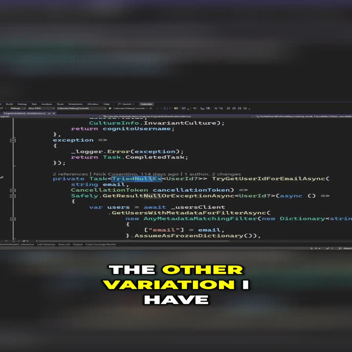 Nick Cosentino on LinkedIn: #csharp #aspnet #aspnetcore #dotnet Nick Cosentino on LinkedIn: #csharp #aspnet #aspnetcore #dotnet