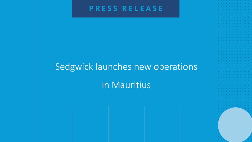 Sedgwick launches new operations in Mauritius - Sedgwick | Sedgwick Sedgwick launches new operations in Mauritius - Sedgwick | Sedgwick