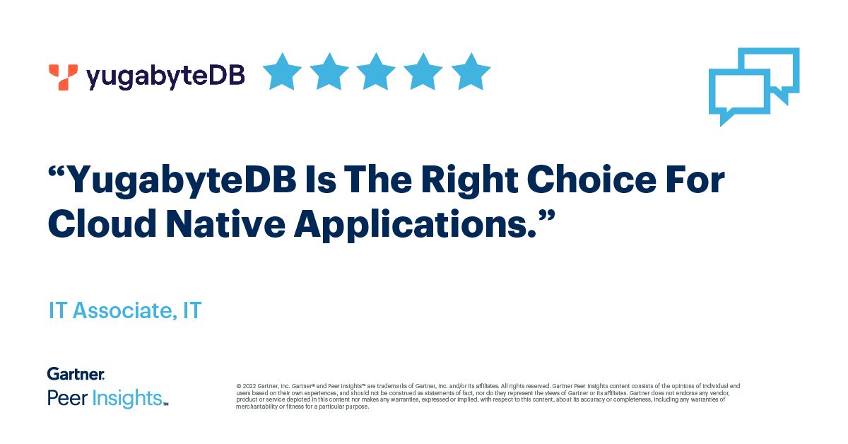 Yugabyte on LinkedIn: YugabyteDB: High-Performing Distributed SQL Database Yugabyte on LinkedIn: YugabyteDB: High-Performing Distributed SQL Database