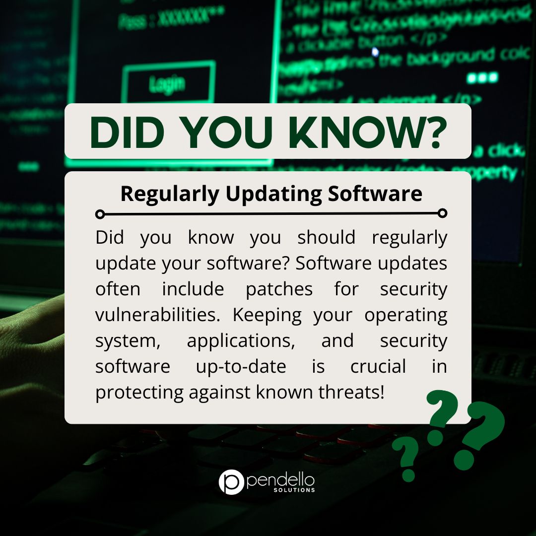 Pendello Solutions on LinkedIn: Regularly updating your software is one ... Pendello Solutions on LinkedIn: Regularly updating your software is one ...