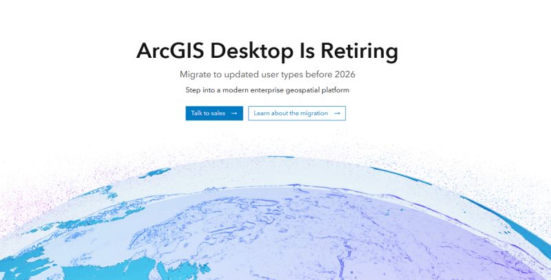 ArcGIS Desktop (ArcMap) retires in 2026. Now is the time to step into a ... ArcGIS Desktop (ArcMap) retires in 2026. Now is the time to step into a ...