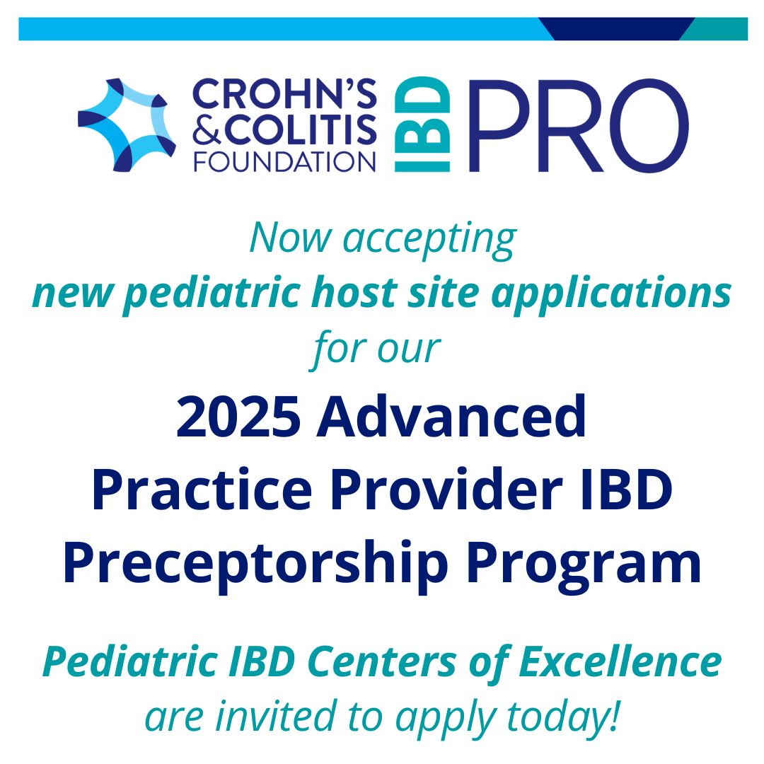 Crohn's & Colitis Foundation on LinkedIn: Do you represent a pediatric ... Crohn's & Colitis Foundation on LinkedIn: Do you represent a pediatric ...