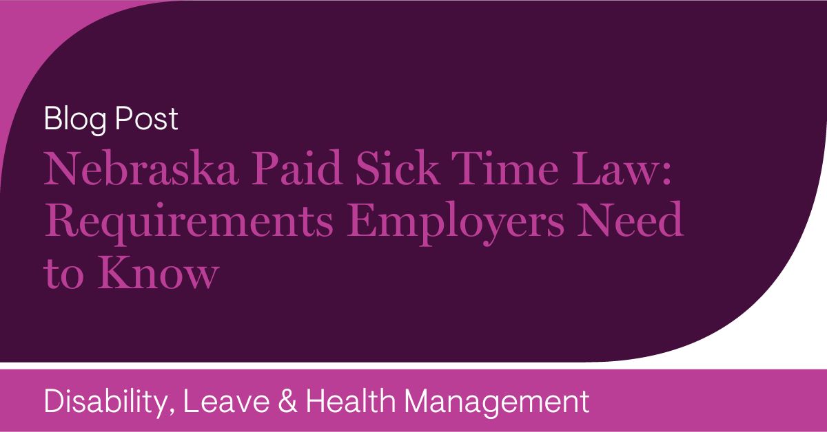Nebraska voters approved Initiative 436, requiring private employers to ... Nebraska voters approved Initiative 436, requiring private employers to ...