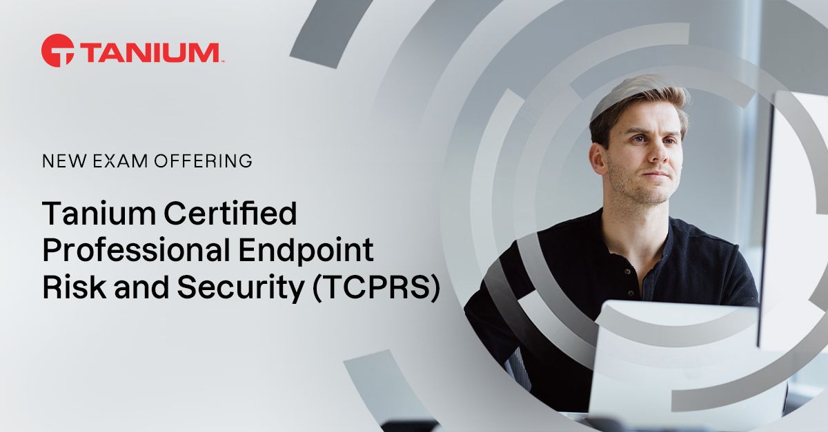 Joshua Walti on LinkedIn: Certifications | Tanium Joshua Walti on LinkedIn: Certifications | Tanium