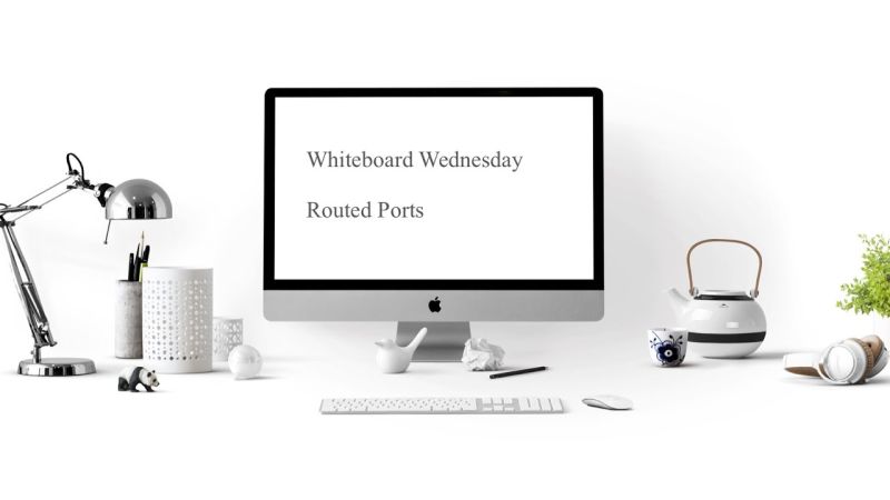 Zurien on LinkedIn: Routed Ports - Whiteboard Wednesday #8 Zurien on LinkedIn: Routed Ports - Whiteboard Wednesday #8