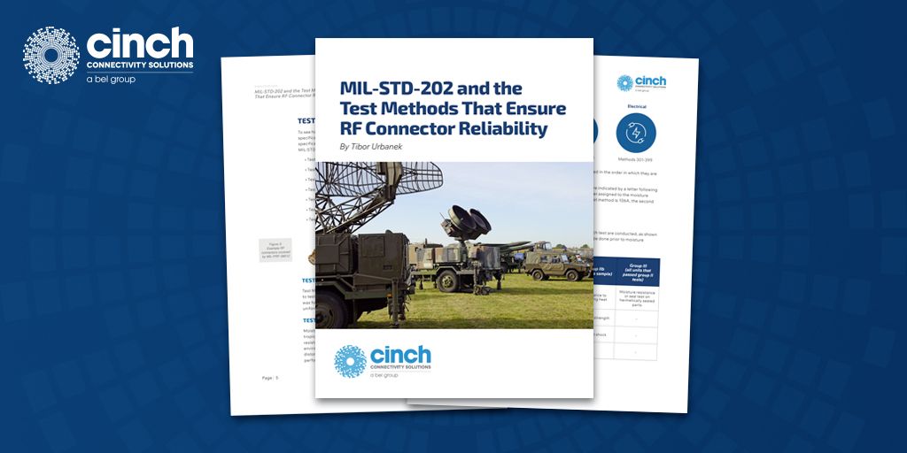 Cinch Connectivity Solutions on LinkedIn: #milstd202 #military #defense Cinch Connectivity Solutions on LinkedIn: #milstd202 #military #defense