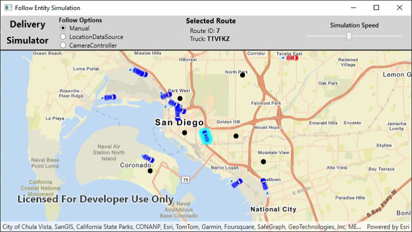 Track a Moving Dynamic Entity with the ArcGIS Maps SDKs for Native Apps ... Track a Moving Dynamic Entity with the ArcGIS Maps SDKs for Native Apps ...