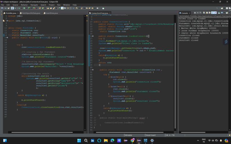 Day 3 of Advanced Java: JDBC Execution | Gnaneshwar Reddy Baitinti ... Day 3 of Advanced Java: JDBC Execution | Gnaneshwar Reddy Baitinti ...