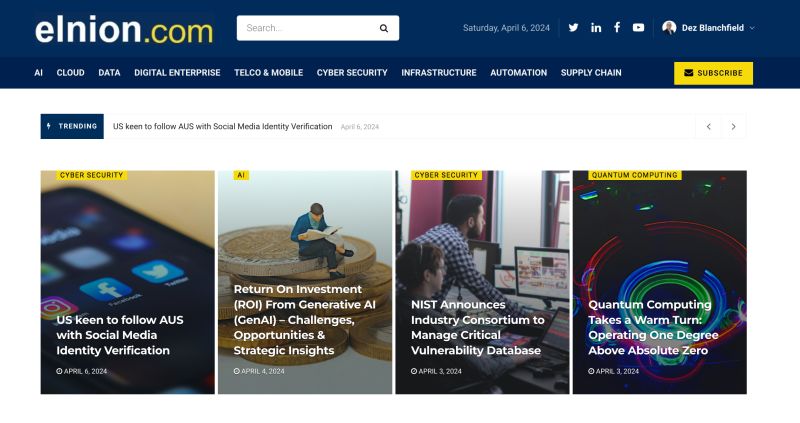 Elnion on LinkedIn: What's one the front page of ELNION today? Click ... Elnion on LinkedIn: What's one the front page of ELNION today? Click ...