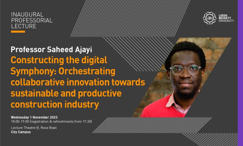 Leeds Beckett University on LinkedIn: Join Professor Saheed Ajayi as he ... Leeds Beckett University on LinkedIn: Join Professor Saheed Ajayi as he ...