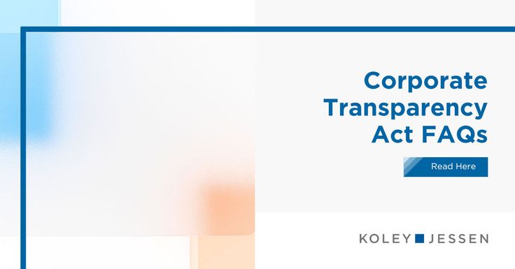 Learn about the new Corporate Transparency Act | John Lukowski posted ... Learn about the new Corporate Transparency Act | John Lukowski posted ...