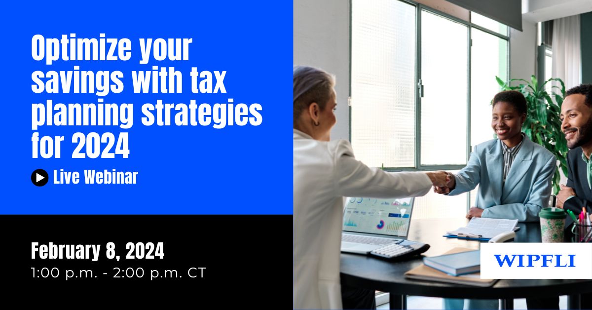 Chuck Martin on LinkedIn: Optimize savings with 2024 tax planning ... Chuck Martin on LinkedIn: Optimize savings with 2024 tax planning ...