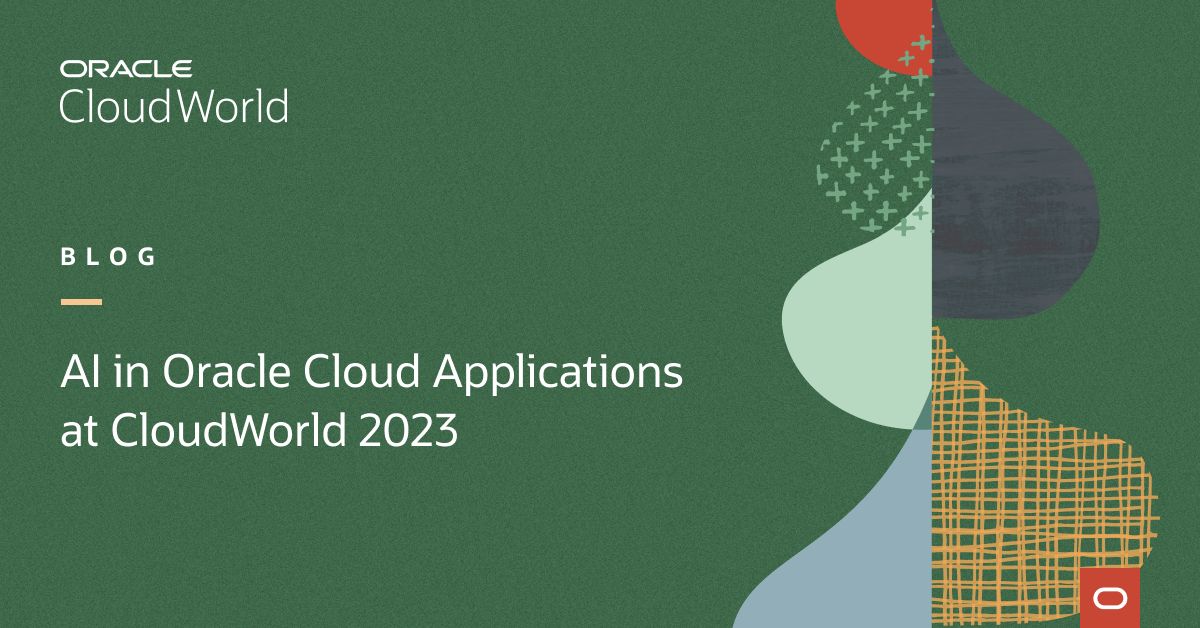 Mahesh Agrawal on LinkedIn: AI in Oracle Fusion Applications at Oracle ... Mahesh Agrawal on LinkedIn: AI in Oracle Fusion Applications at Oracle ...