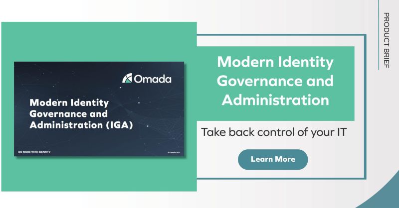 Bill Zachman on LinkedIn: Omada Modern IGA Bill Zachman on LinkedIn: Omada Modern IGA