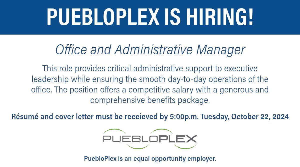 Michelle Boucher Gjerde on LinkedIn: Pueblo Plex is hiring!!! Michelle Boucher Gjerde on LinkedIn: Pueblo Plex is hiring!!!