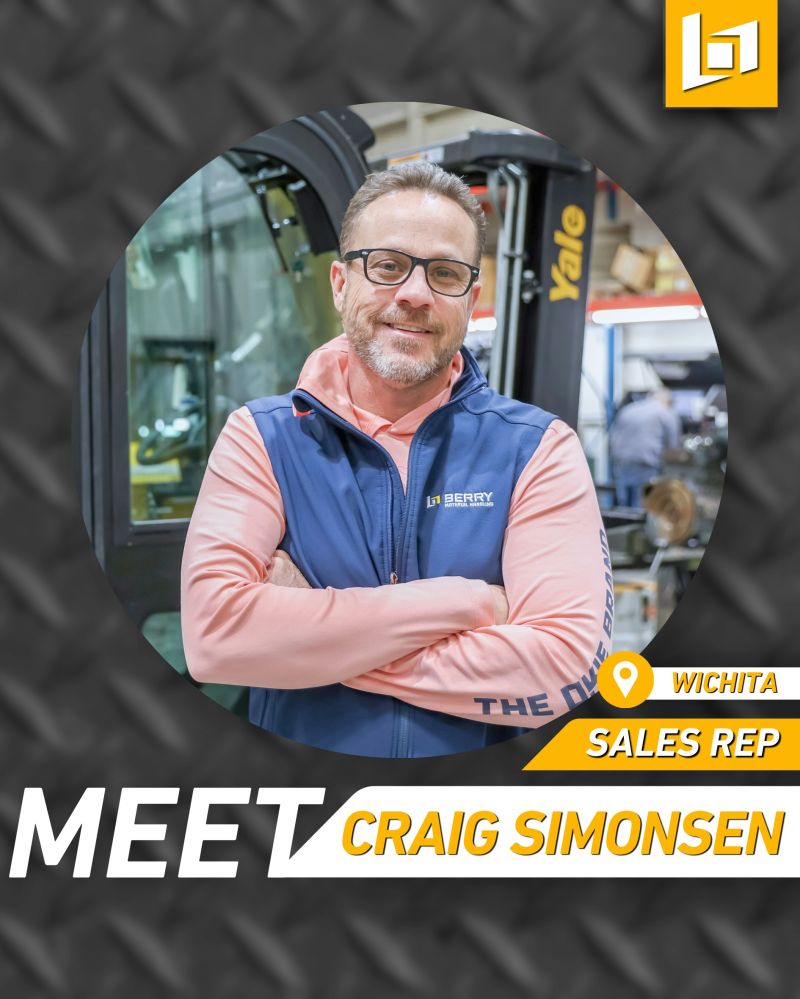 Get to know Berry Material Handling! Meet Sales Rep, Craig… | Berry ... Get to know Berry Material Handling! Meet Sales Rep, Craig… | Berry ...