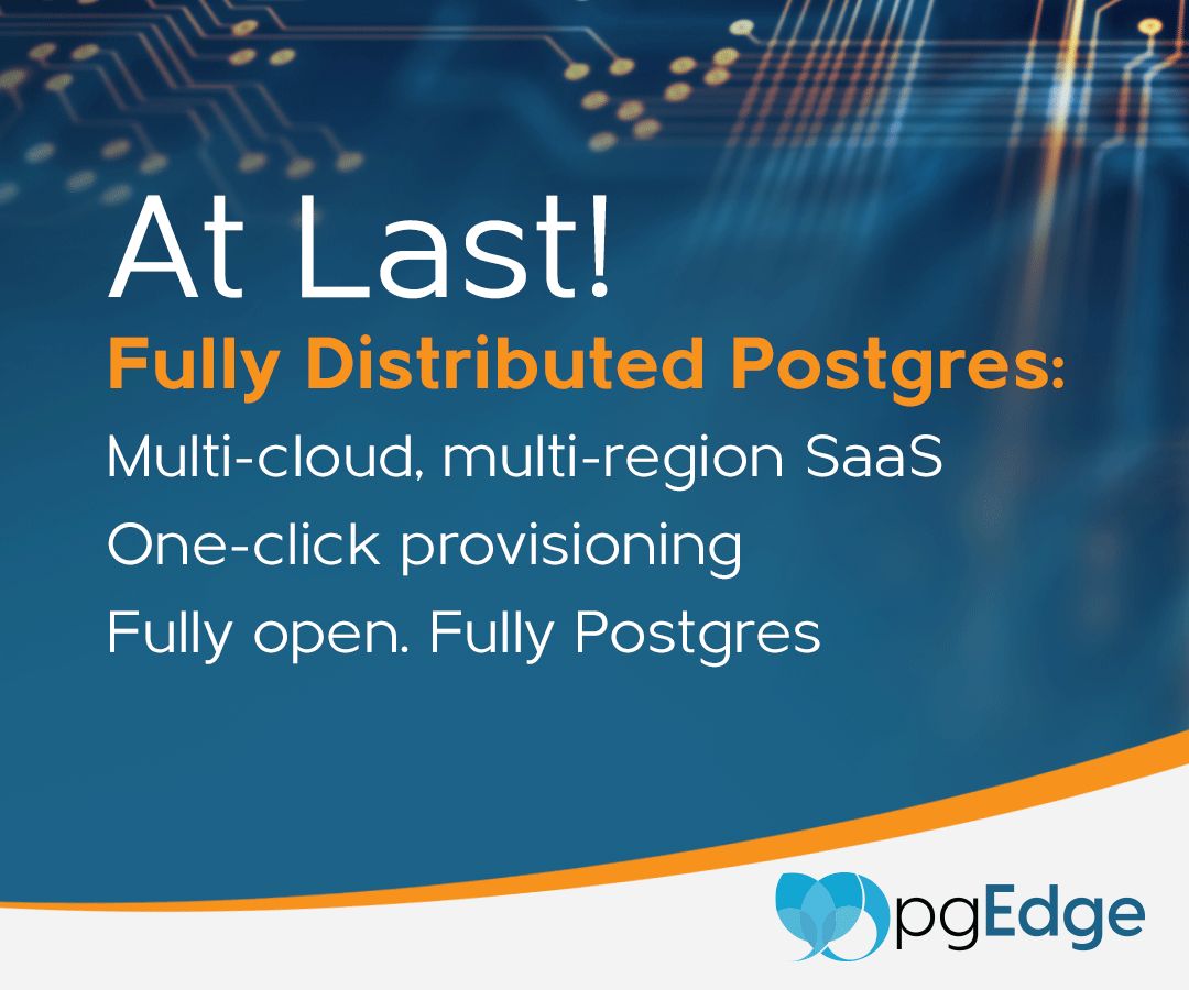 Reduce PostgreSQL issues with pgEdge | David Mitchell posted on the ... Reduce PostgreSQL issues with pgEdge | David Mitchell posted on the ...