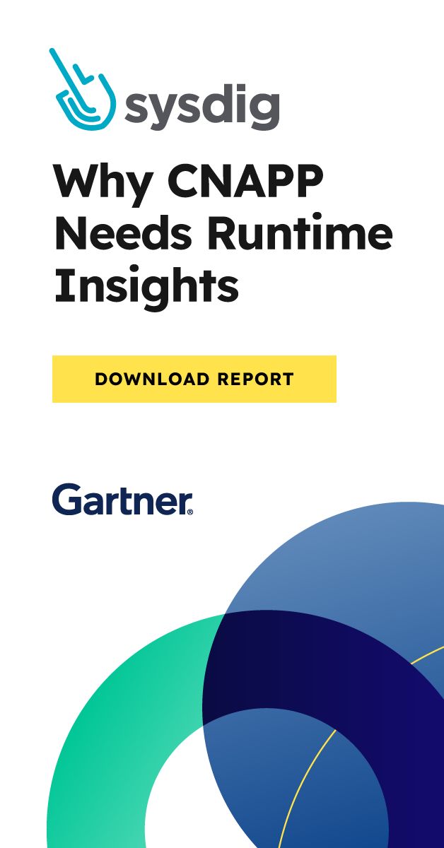 Sysdig on LinkedIn: Gartner Market Guide for Cloud-Native Application ... Sysdig on LinkedIn: Gartner Market Guide for Cloud-Native Application ...