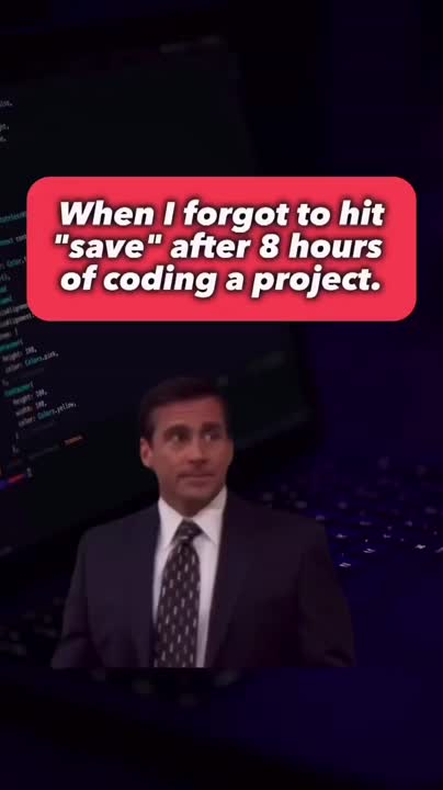Ctrl + S after every line of code๐ | Intone posted on the topic | LinkedIn Ctrl + S after every line of code๐ | Intone posted on the topic | LinkedIn