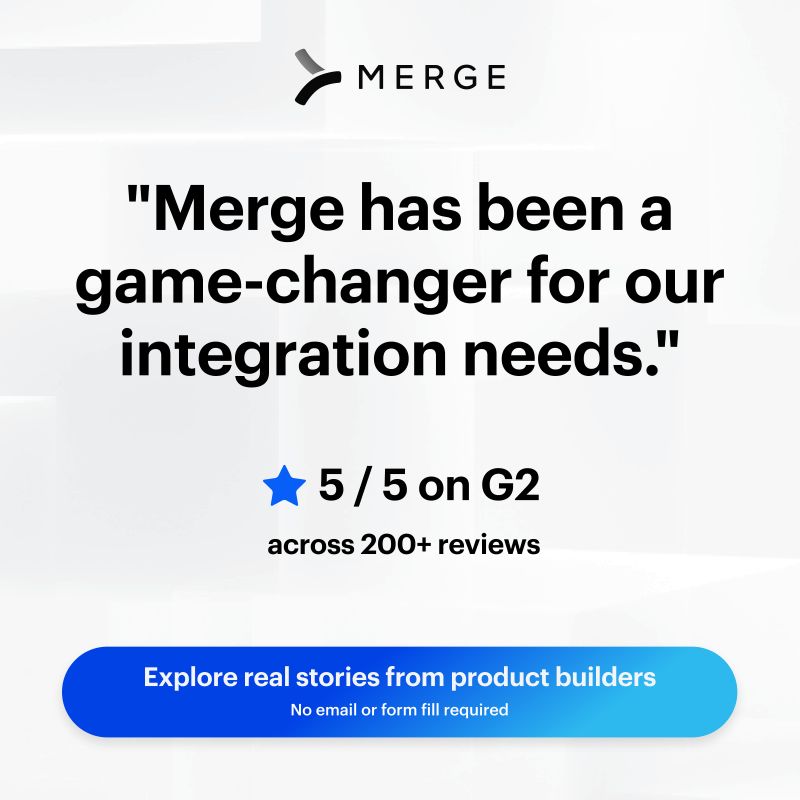 G2 Grid Report for Unified APIs | Merge G2 Grid Report for Unified APIs | Merge