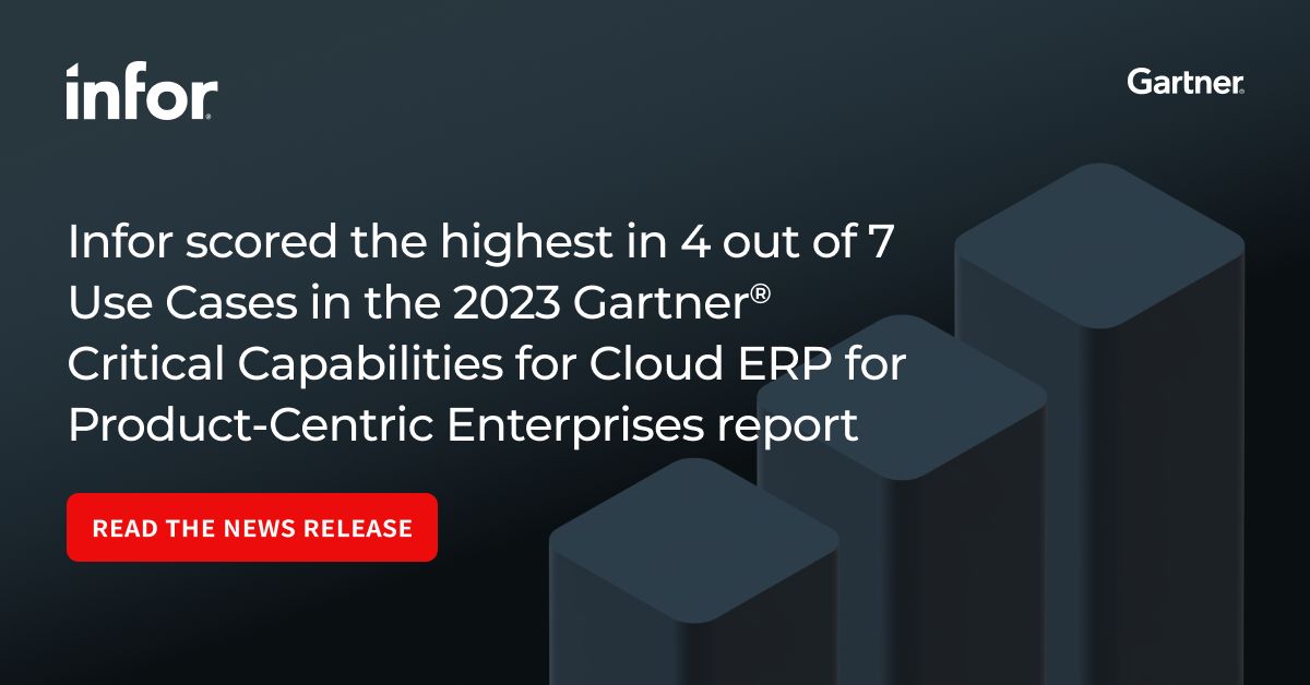 Matt Lilja on LinkedIn: Infor Ranked Highest in 4 Use Cases in Gartner ... Matt Lilja on LinkedIn: Infor Ranked Highest in 4 Use Cases in Gartner ...
