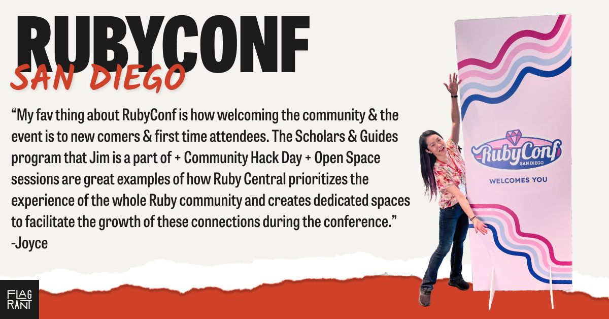 Flagrant on LinkedIn: #rubyconf #ruby #rubycoding #coding # ... Flagrant on LinkedIn: #rubyconf #ruby #rubycoding #coding # ...