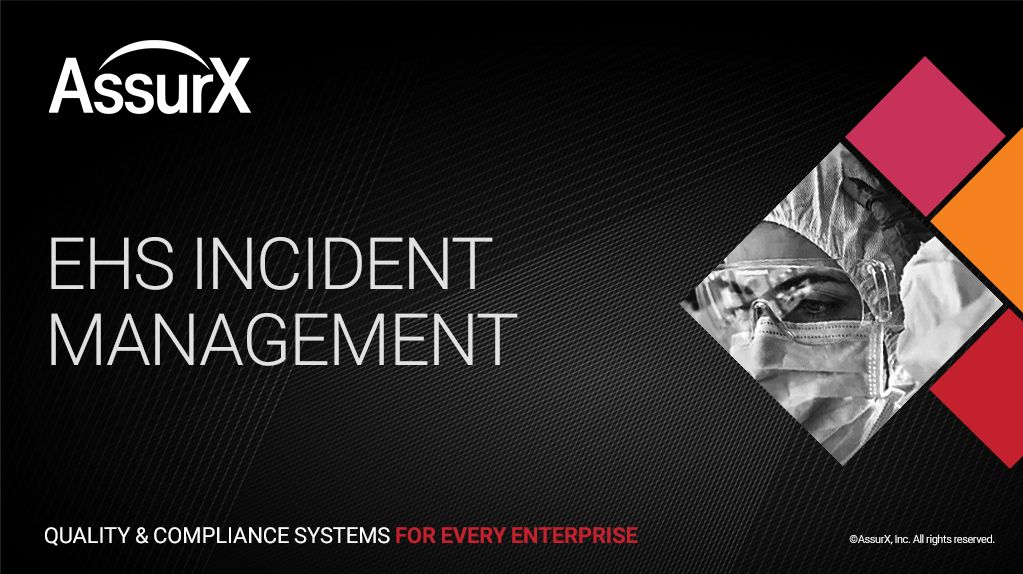 AssurX on LinkedIn: AssurX EHS Incident Management Demo | QMS AssurX on LinkedIn: AssurX EHS Incident Management Demo | QMS