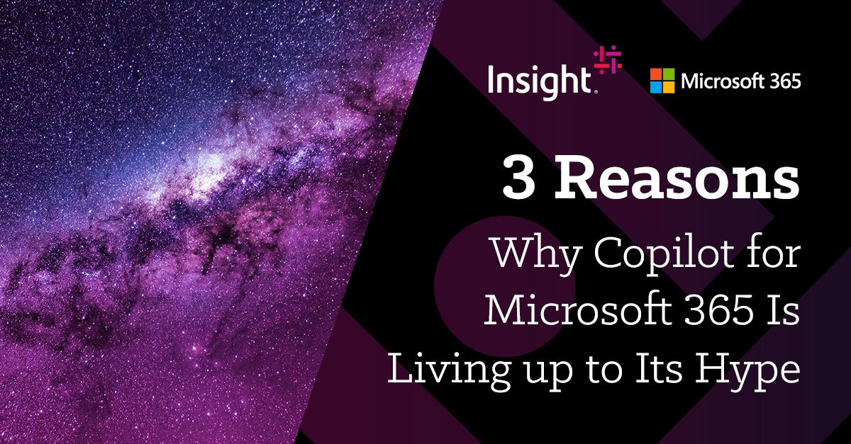 Patrick Sullivan on LinkedIn: 3 Reasons Why Copilot for Microsoft 365 ... Patrick Sullivan on LinkedIn: 3 Reasons Why Copilot for Microsoft 365 ...