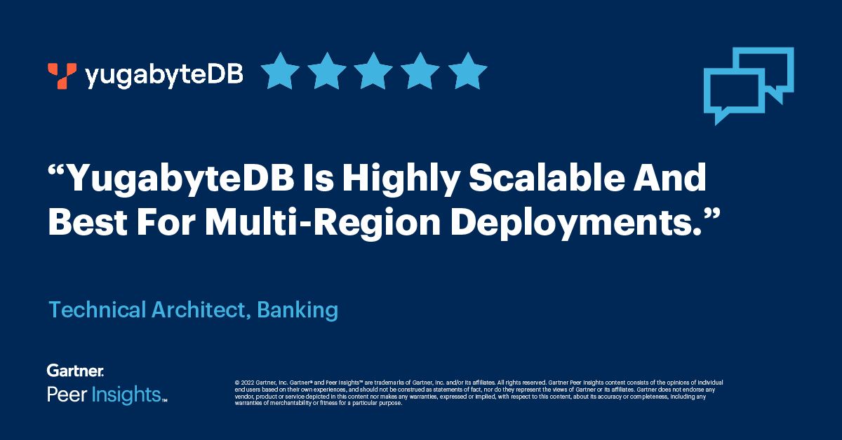 Yugabyte on LinkedIn: YugabyteDB: High-Performing Distributed SQL Database Yugabyte on LinkedIn: YugabyteDB: High-Performing Distributed SQL Database