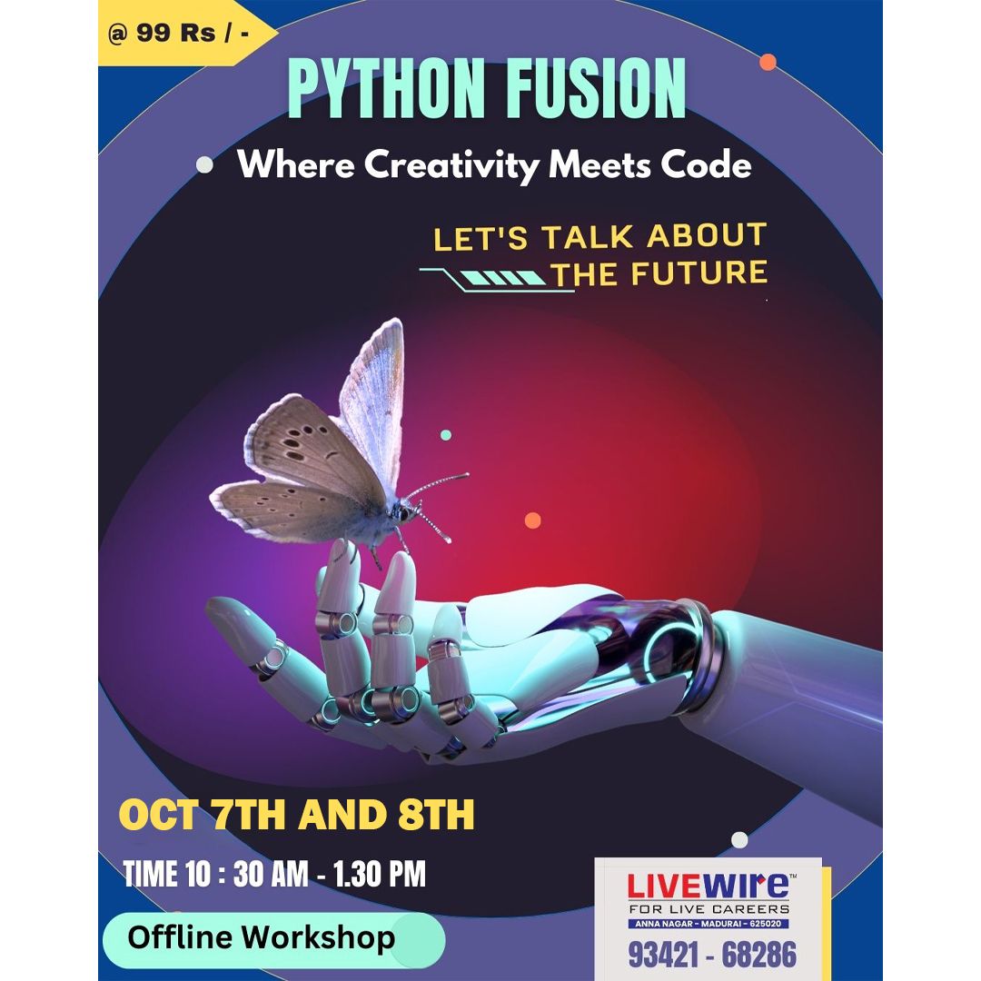 Livewire Madurai on LinkedIn: #codinglanguage #coding #python # ... Livewire Madurai on LinkedIn: #codinglanguage #coding #python # ...