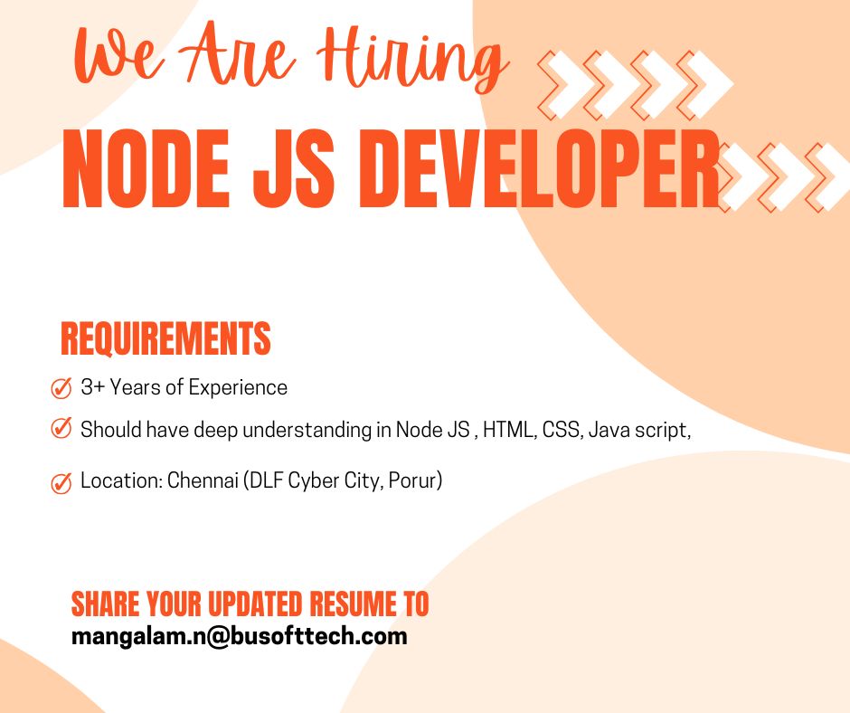 Kaayathiry . on LinkedIn: #nodejs #backenddeveloper #javascript # ... Kaayathiry . on LinkedIn: #nodejs #backenddeveloper #javascript # ...