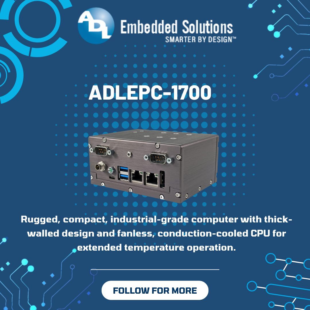 ADL Embedded Solutions, Inc. on LinkedIn: Rugged Embedded Computing ... ADL Embedded Solutions, Inc. on LinkedIn: Rugged Embedded Computing ...