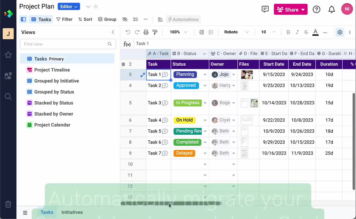 Dmitry Sagalovskiy on LinkedIn: Automatically migrate your Spreadsheet ... Dmitry Sagalovskiy on LinkedIn: Automatically migrate your Spreadsheet ...
