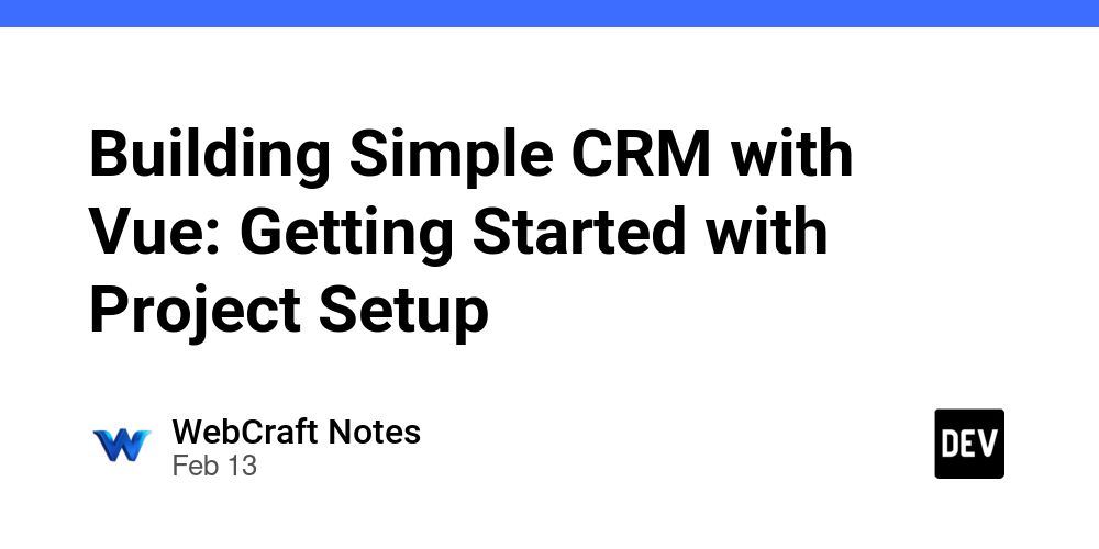How to start a CRM with Vue.js | Vue.js Developers posted on the topic ... How to start a CRM with Vue.js | Vue.js Developers posted on the topic ...
