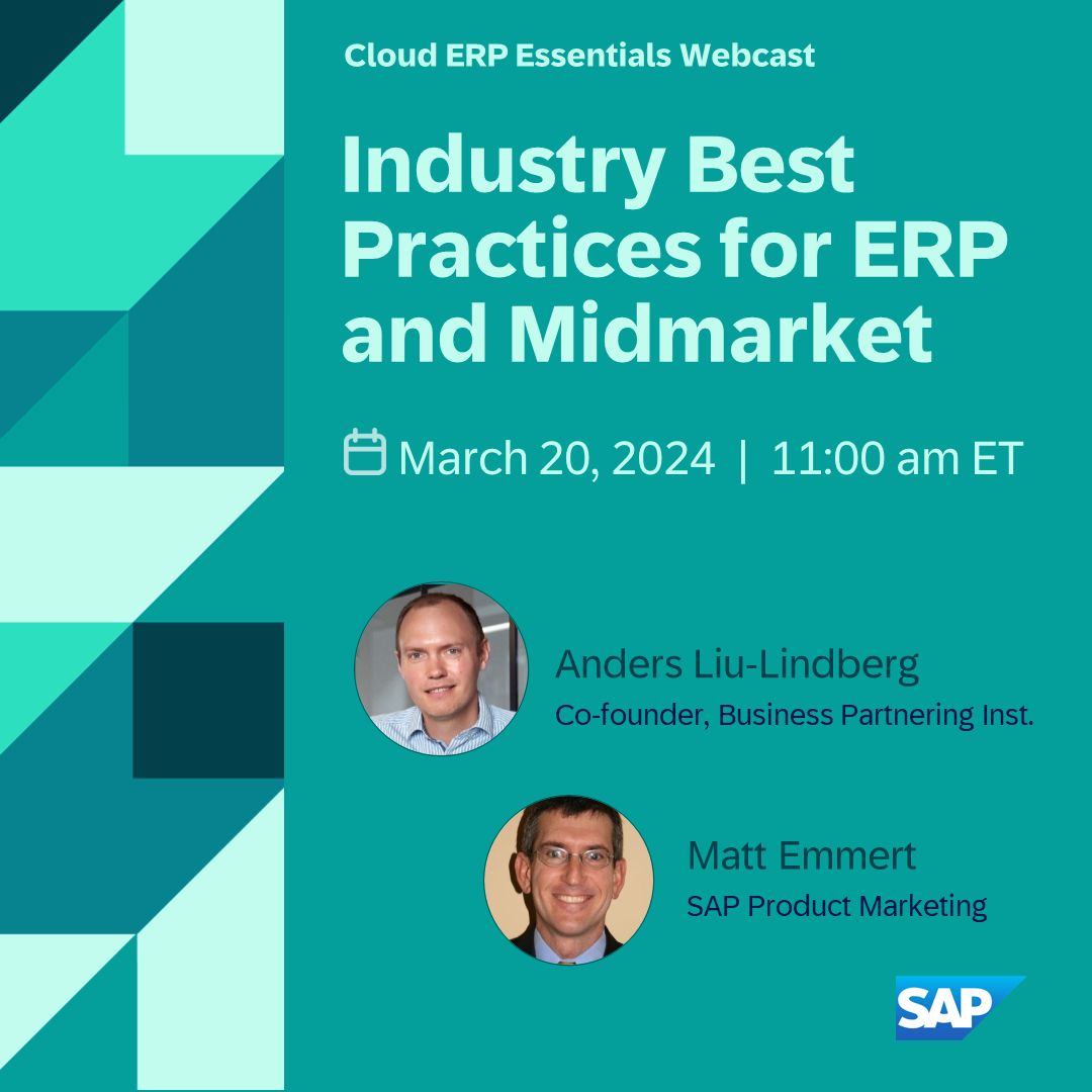 Govind Setia on LinkedIn: Cloud ERP Essentials Webcast S Govind Setia on LinkedIn: Cloud ERP Essentials Webcast S