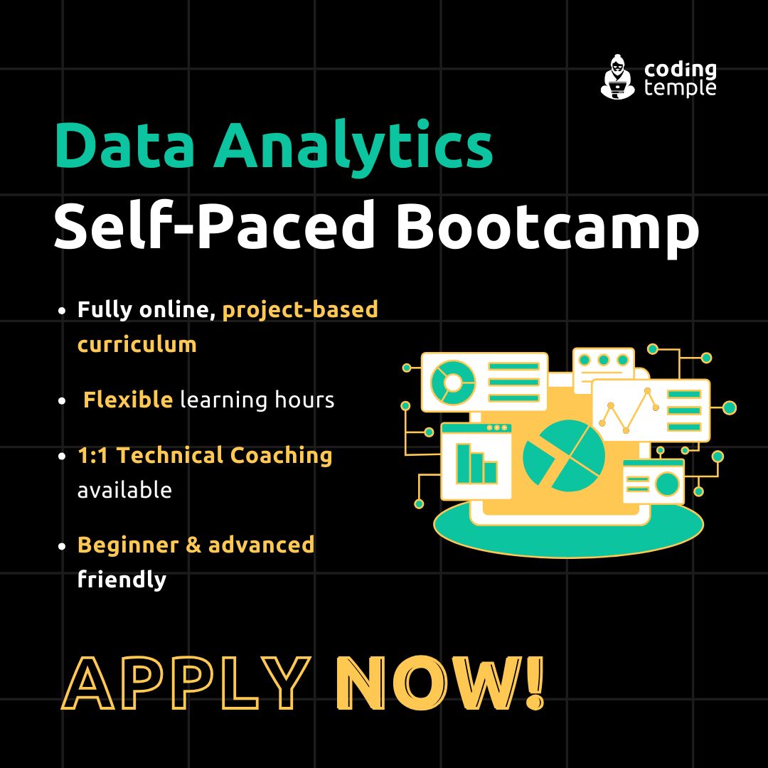 Join Coding Temple's Data Analytics bootcamp | Coding Temple posted on ... Join Coding Temple's Data Analytics bootcamp | Coding Temple posted on ...