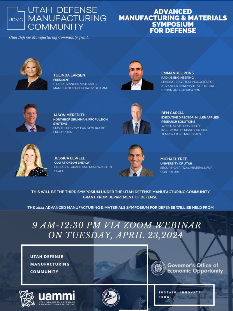 Acceler8 Wasatch on LinkedIn: Utah Advanced Materials Manufacturing ... Acceler8 Wasatch on LinkedIn: Utah Advanced Materials Manufacturing ...