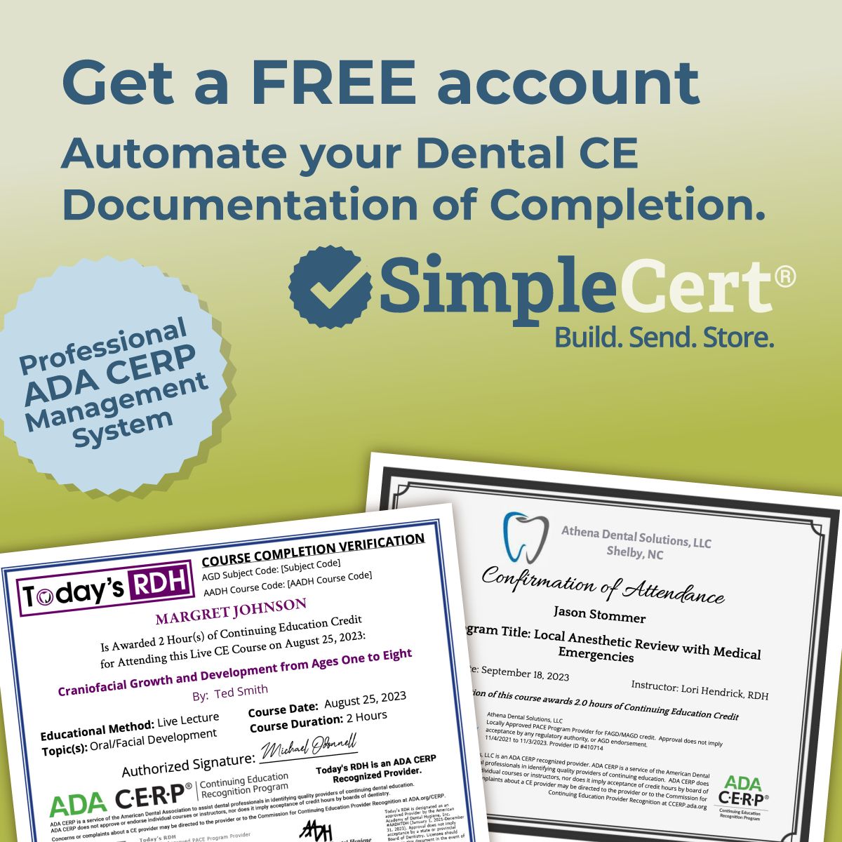 SimpleCert on LinkedIn: Dental CPE Certificate Management Made Easy ... SimpleCert on LinkedIn: Dental CPE Certificate Management Made Easy ...