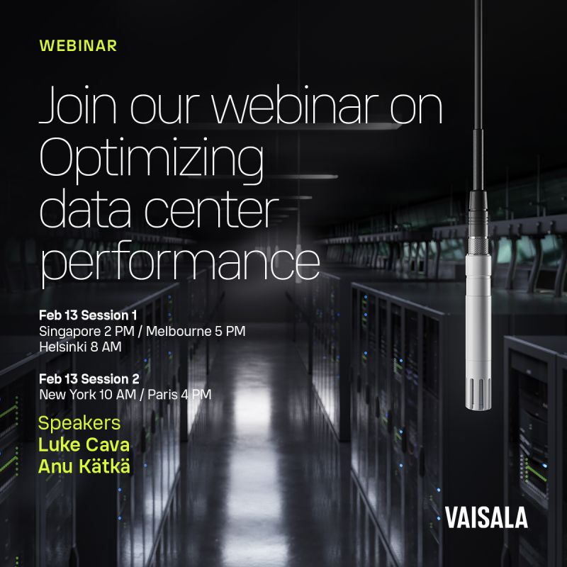 Optimizing data center performance: Modularity, scalability, and… | Vaisala Optimizing data center performance: Modularity, scalability, and… | Vaisala