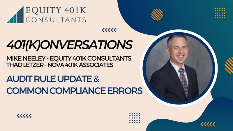 Michael Neeley, CPFA®, AIF® on LinkedIn: Audit Rule Update & Common ... Michael Neeley, CPFA®, AIF® on LinkedIn: Audit Rule Update & Common ...