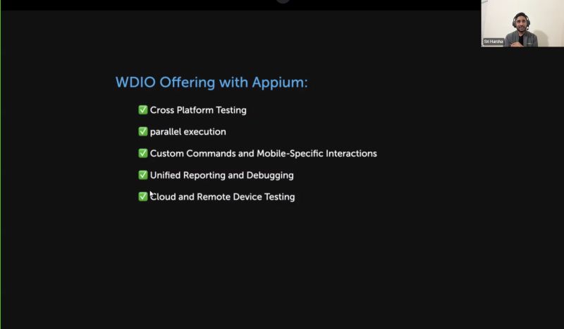 Appium Conference on LinkedIn: #appiumconf #webdriverio #appium Appium Conference on LinkedIn: #appiumconf #webdriverio #appium