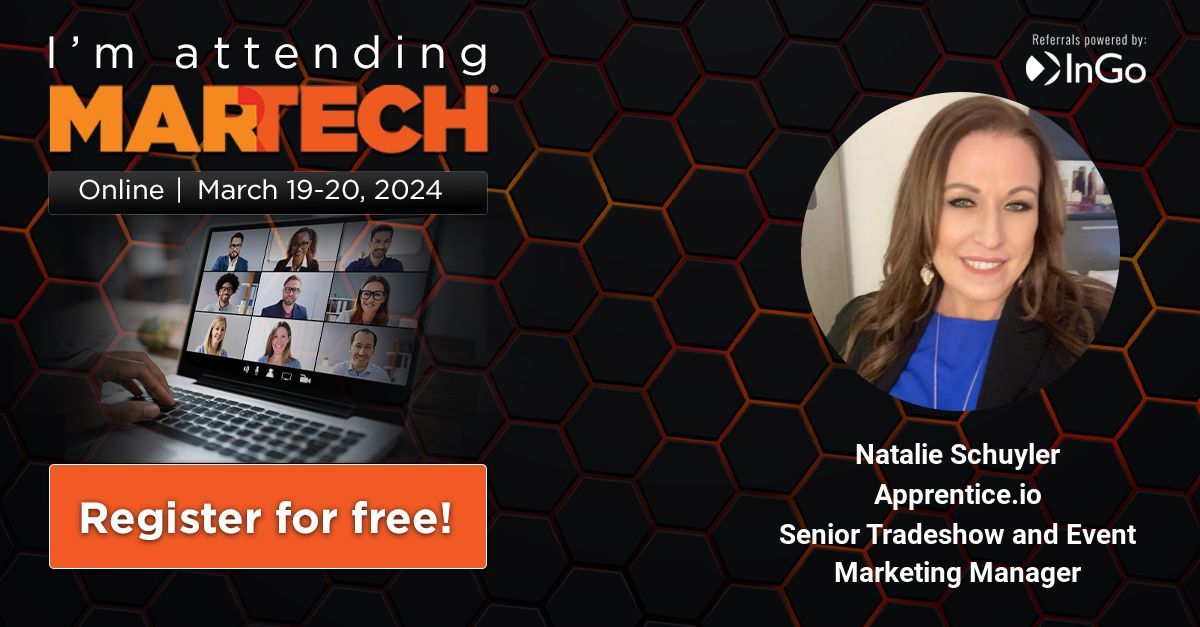 Natalie Schuyler on LinkedIn: MarTech Spring 2024 Natalie Schuyler on LinkedIn: MarTech Spring 2024