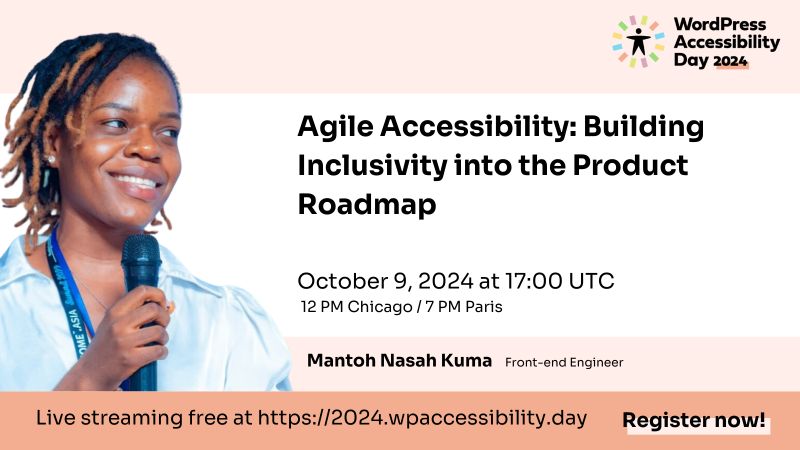 Agile Accessibility: Building Inclusivity into the Product Roadmap ... Agile Accessibility: Building Inclusivity into the Product Roadmap ...