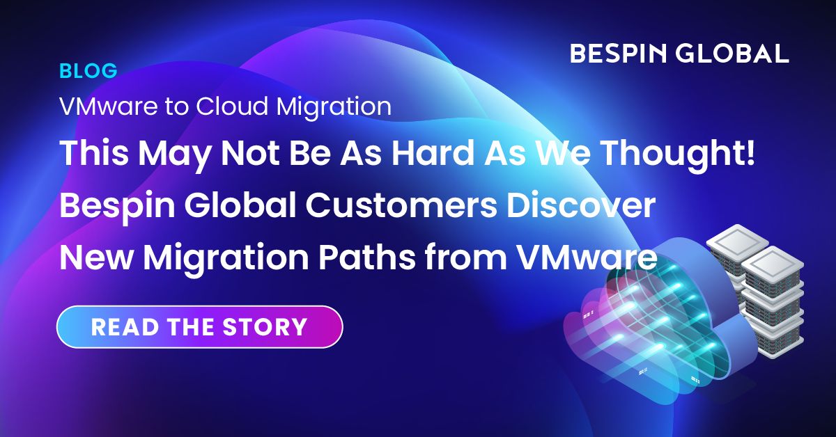 Bespin Global US on LinkedIn: #bespinglobal #vmware #cloudmigration # ... Bespin Global US on LinkedIn: #bespinglobal #vmware #cloudmigration # ...