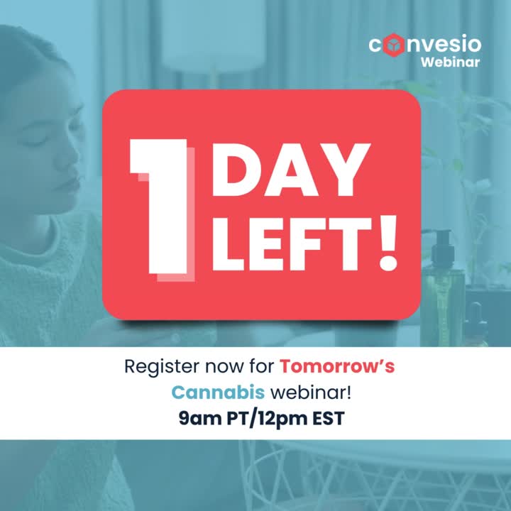 Convesio on LinkedIn: 馃挜 Last Chance! Our CBD Webinar is happening ... Convesio on LinkedIn: 馃挜 Last Chance! Our CBD Webinar is happening ...