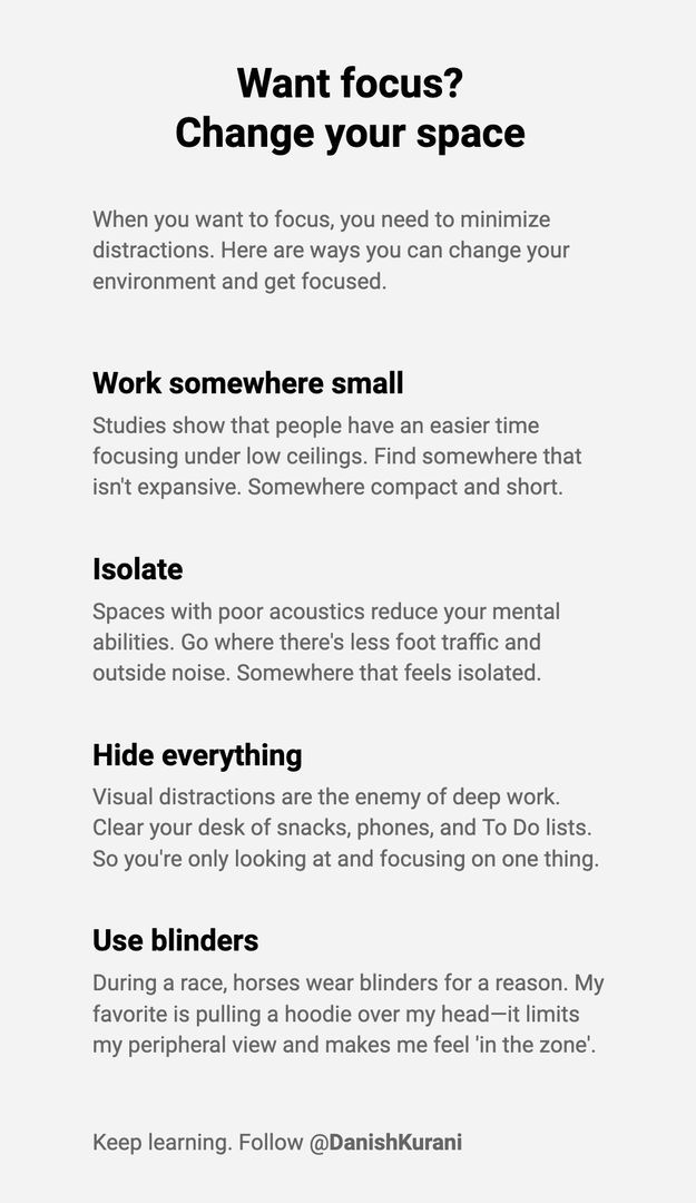 Danish Kurani on LinkedIn: #workfromhome #education #focus Danish Kurani on LinkedIn: #workfromhome #education #focus