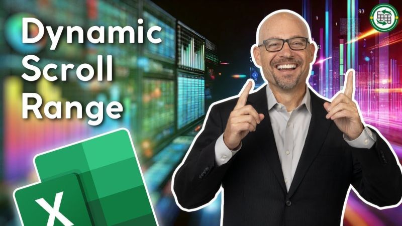 Excel Dynamic Scroll Range with Spin Button | Jeff Lenning Excel Dynamic Scroll Range with Spin Button | Jeff Lenning