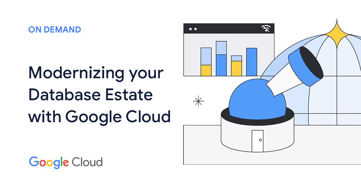 Google Cloud on LinkedIn: Modernizing your Database Estate with AI Google Cloud on LinkedIn: Modernizing your Database Estate with AI